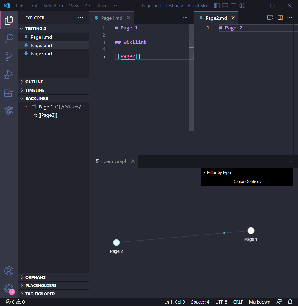 Reference-style links do not link nodes nor generate backlinks · Issue ...