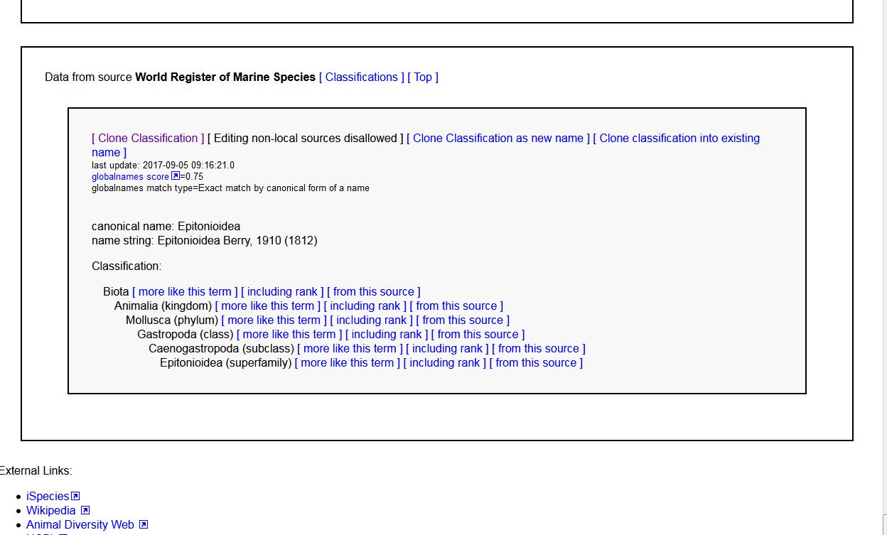 add [unassigned] Caenogastropoda as an Order · Issue #1321 · ArctosDB/arctos · GitHub