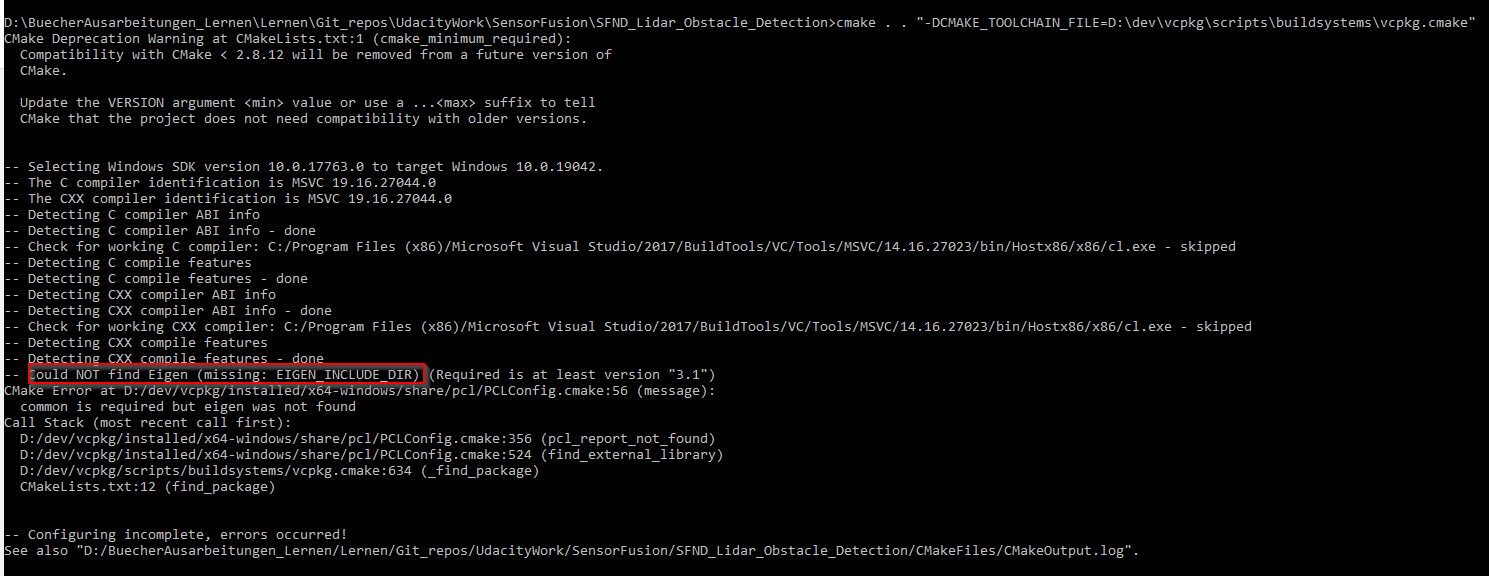Pcl And External Library Not Found When Using Vcpkg · Issue 4204 