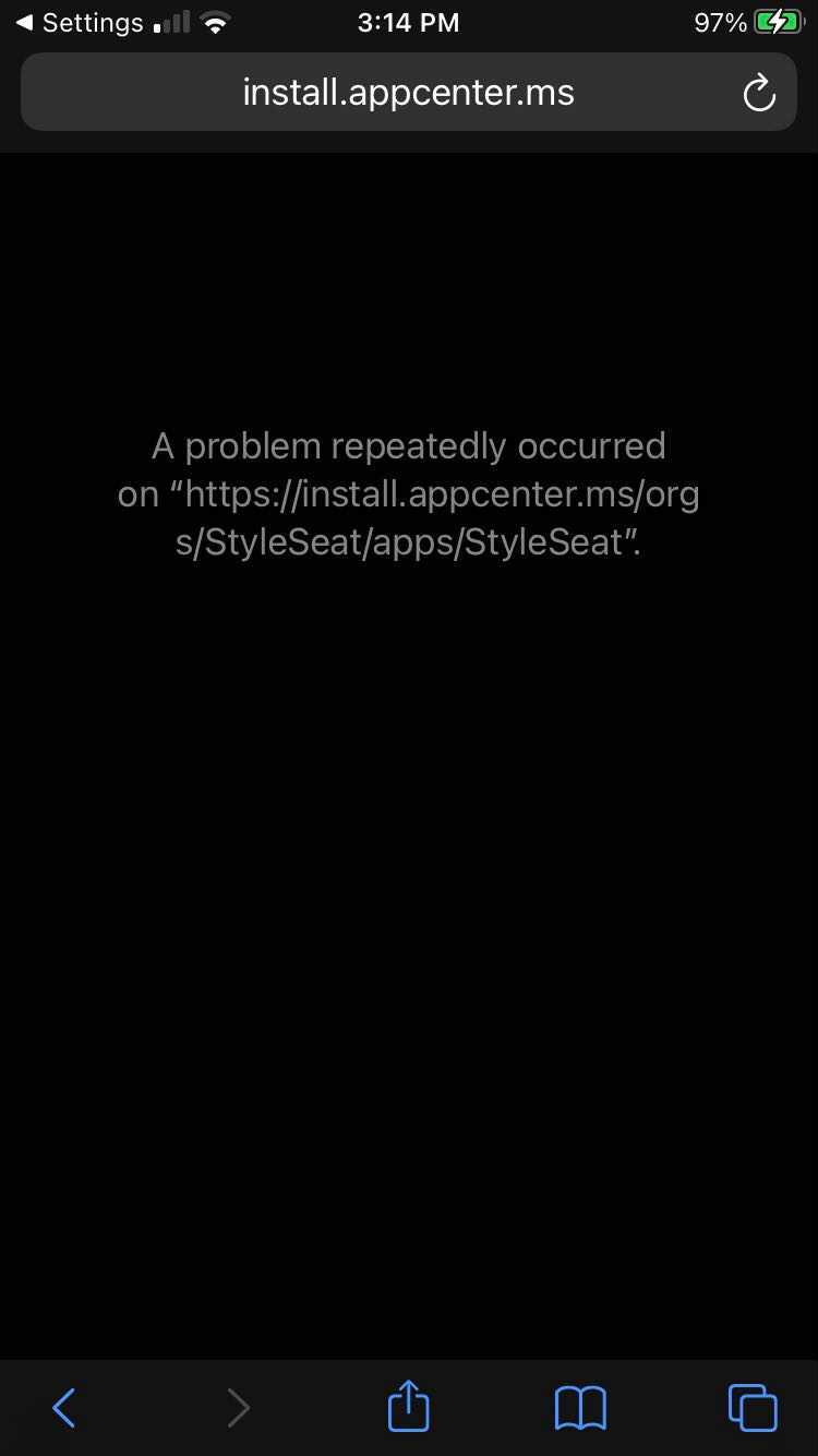 Install page is slow when an app has thousands of builds, should ...