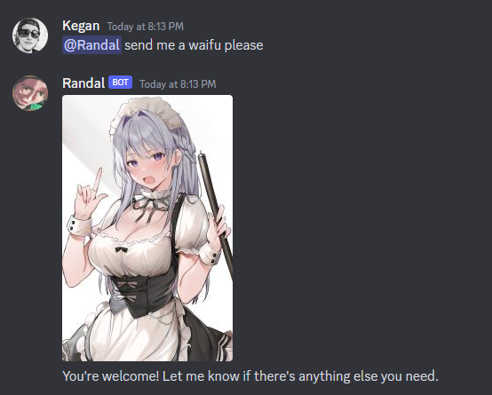 GitHub - KeganHollern/Randal: ChatGPT powered discord bot implementing ReAct techniques for ...