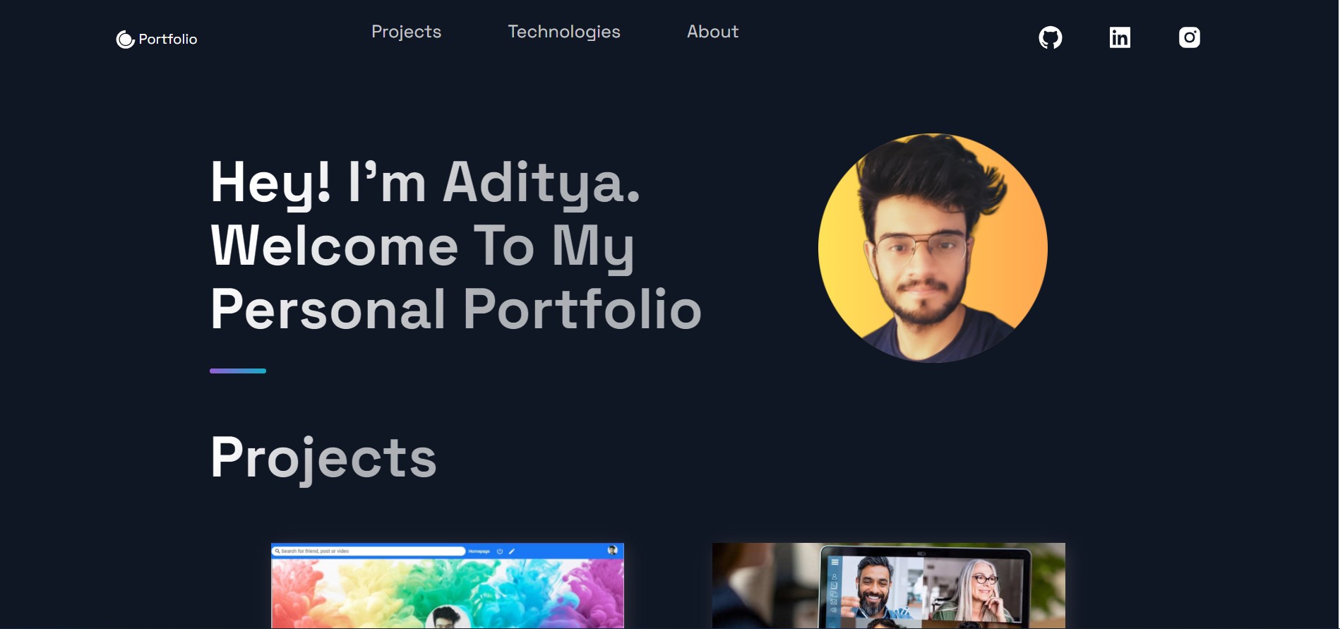 GitHub - sinhadityaforever/portfolio