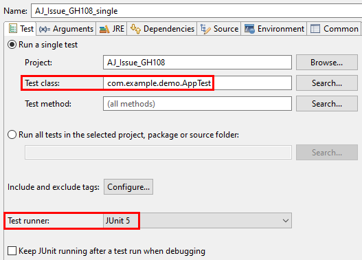 Cannot Create Junit 5 Run Configuration For Test Containing Lambda 