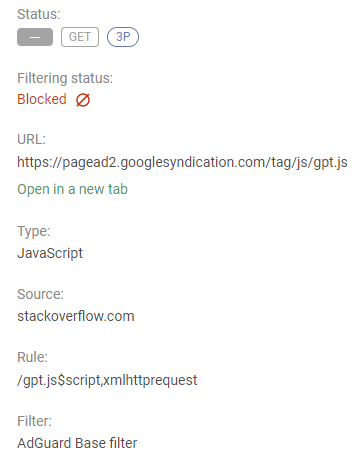 stackoverflow.com · Issue #118667 · AdguardTeam/AdguardFilters · GitHub