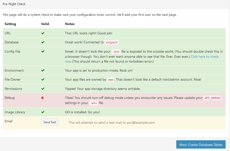 Install problem · Issue #6083 · snipe/snipe-it · GitHub