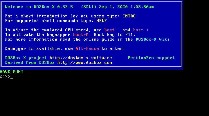 Confusing "Quick right mouse button copy/paste" · Issue #1842 · joncampbell123/dosbox-x · GitHub