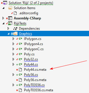 [MetaFileTracker] How come R# creates meta files for non-Unity projects ...
