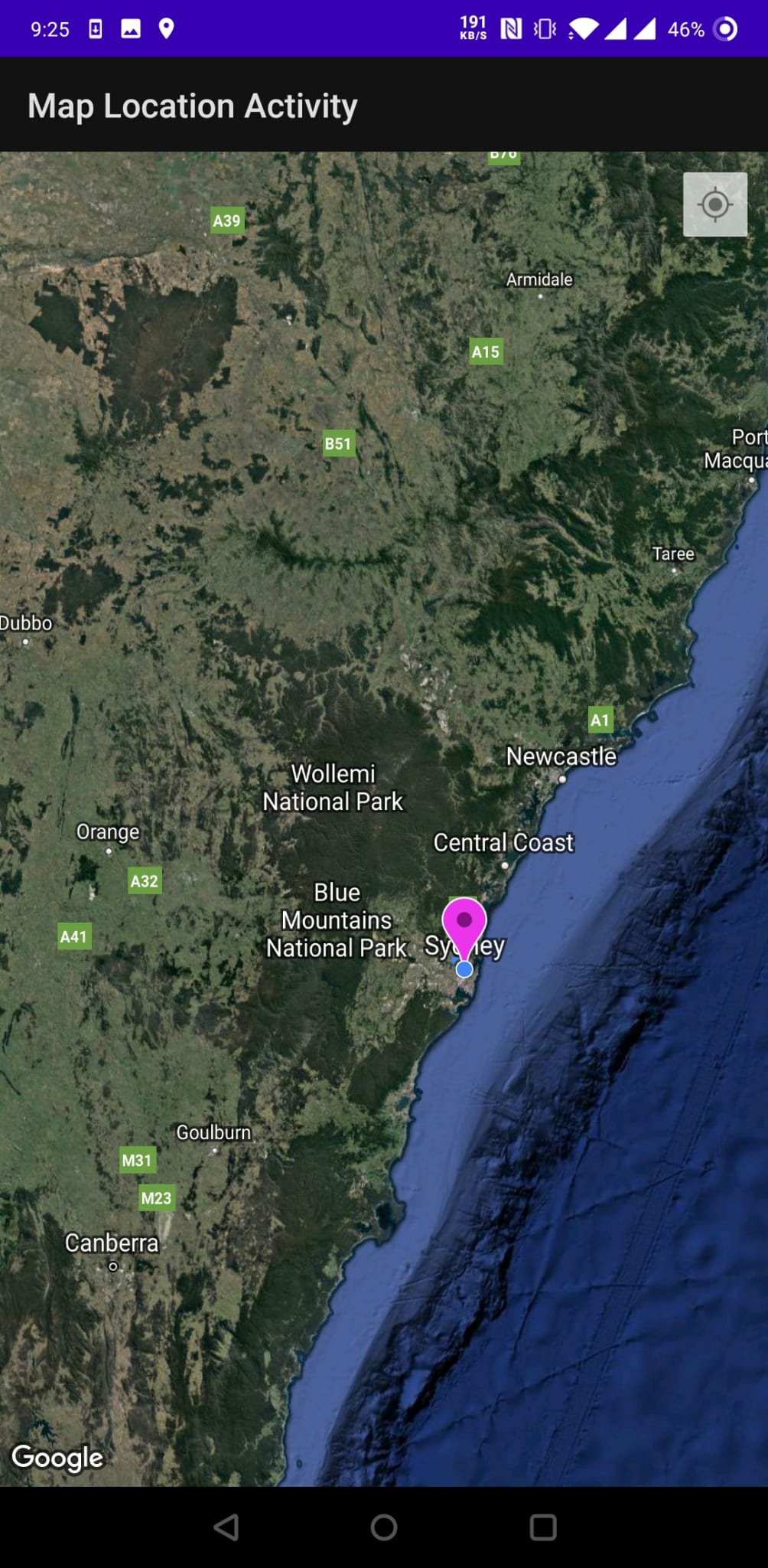 GitHub - Anantha-sb/Current-Map: This app uses Google's Places API that gives detailed ...