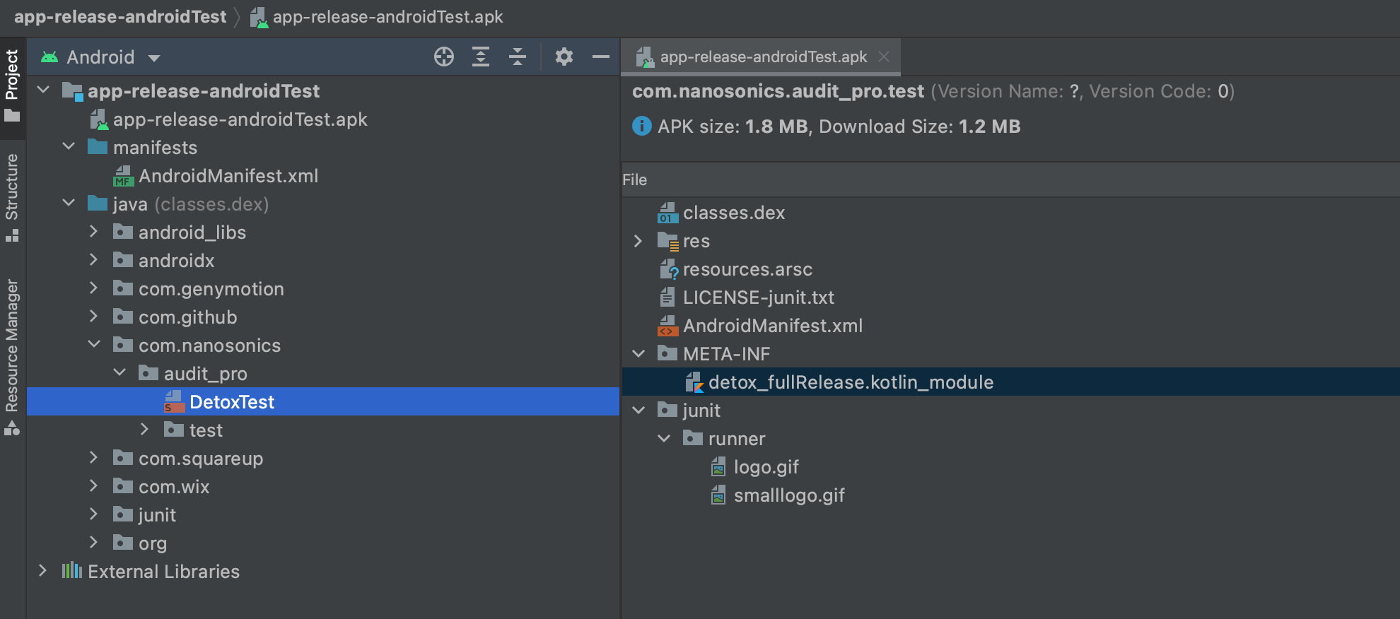 DetoxRuntimeError: No instrumentation runner found on device null for package · Issue #3414 ...