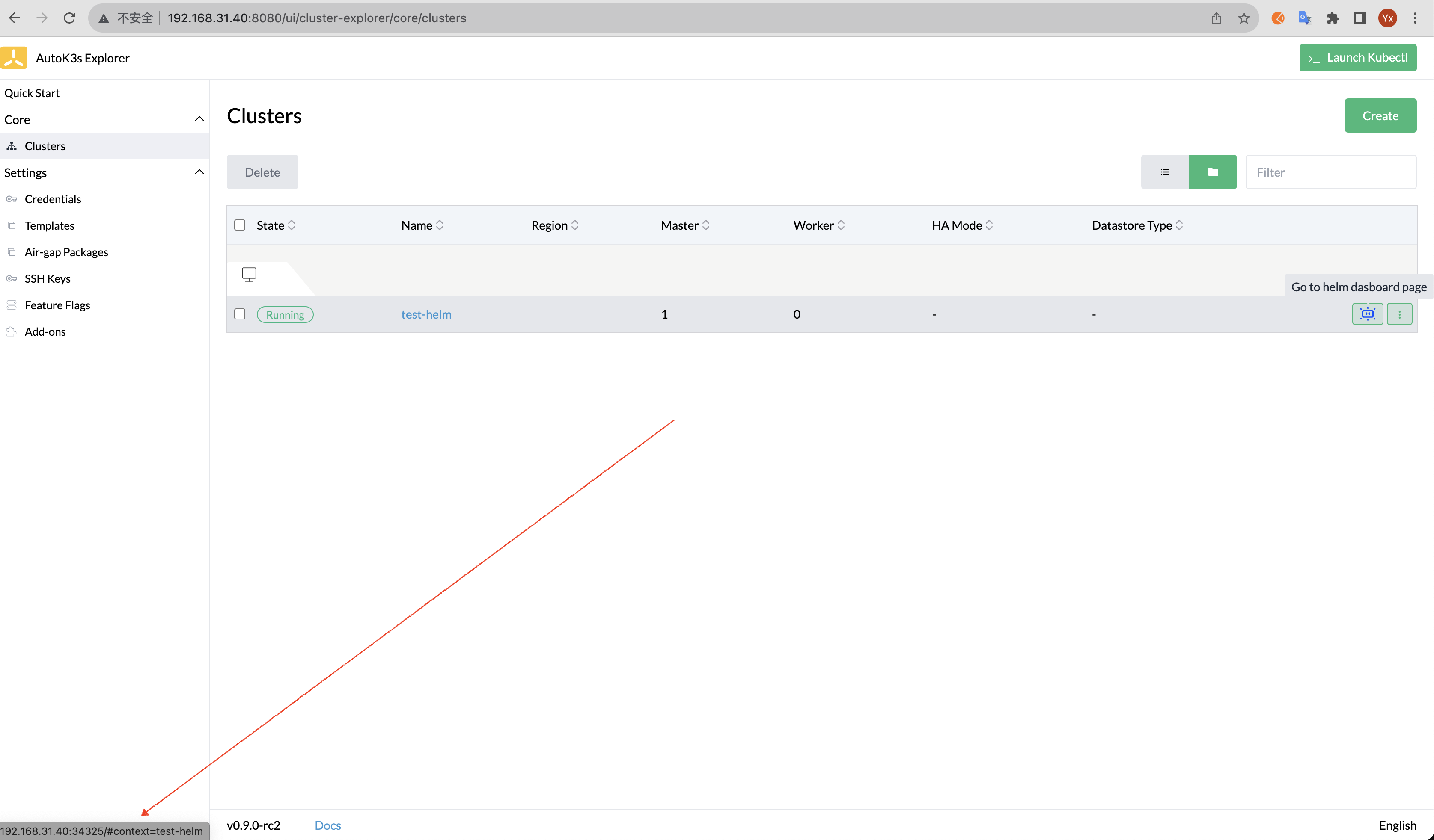 [BUG] helm-dashboard can't open · Issue #630 · cnrancher/autok3s · GitHub