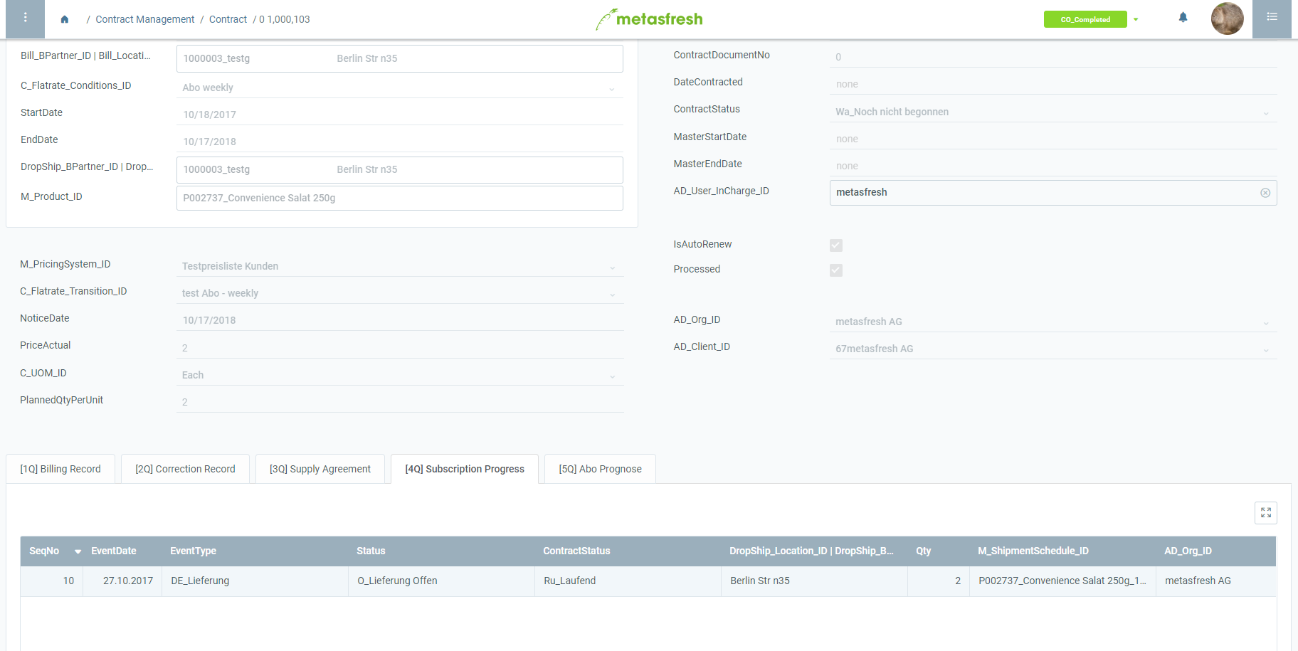 flatrate: make subscription progress reflecting progress · Issue #2676 ...