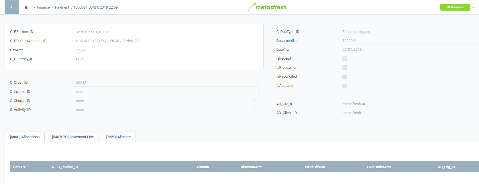 Proforma Invoice via Sales Order workflow · Issue #4035 · metasfresh ...