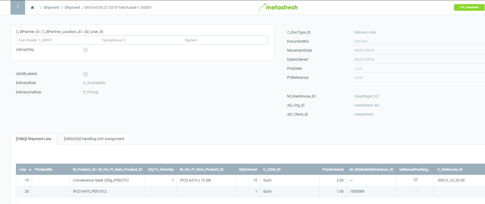 Proforma Invoice via Sales Order workflow · Issue #4035 · metasfresh ...