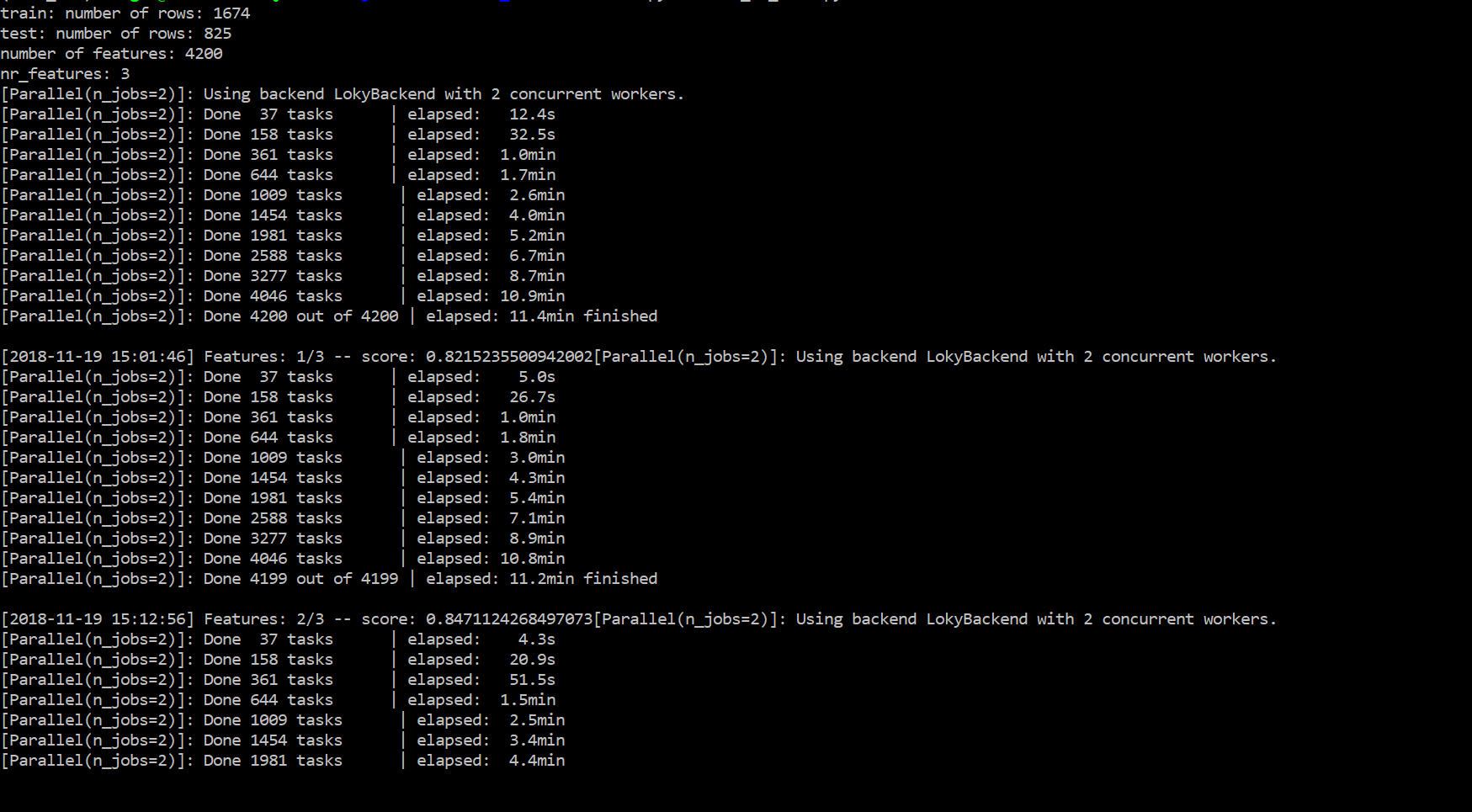 SequentialFeatureSelection keeps hanging on the same point · Issue #467 · rasbt/mlxtend · GitHub