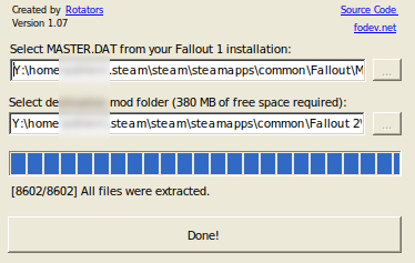 [Archlinux] Start the fallout2 game · Issue #99 · rotators/Fo1in2 · GitHub
