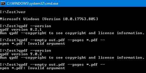 Merge all pdfs in Windows · Issue #224 · qpdf/qpdf · GitHub