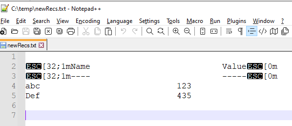 Out File Is Adding Control Characters When Given A Hashtable Or List Of Pscustomobject · Issue