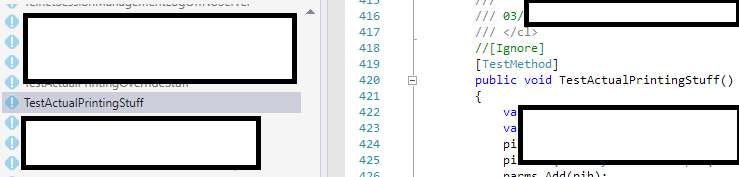 Removing The Ignore Attribute Does Not Permit A Previously Ignored Test To Run · Issue 497