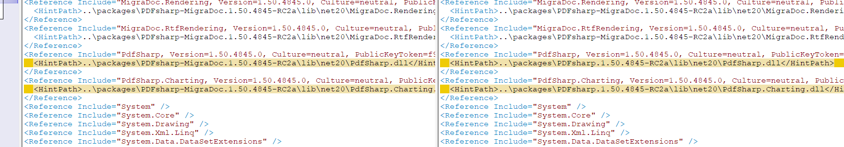 Folder path changes after add new package · Issue #7659 · NuGet/Home · GitHub