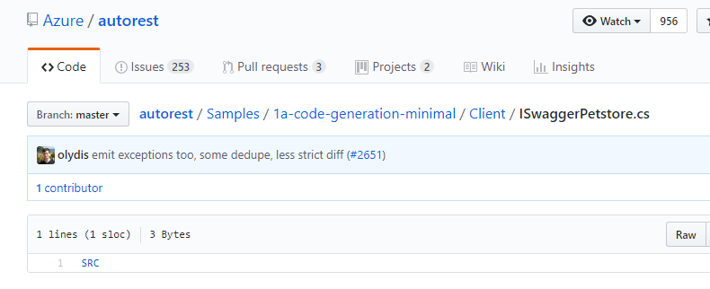 Why Do Examples All Say Src · Issue 3112 · Azureautorest · Github