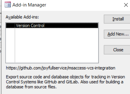 Says its "installed" in the add in manager but its disabled in the options menu · Issue #28 ...