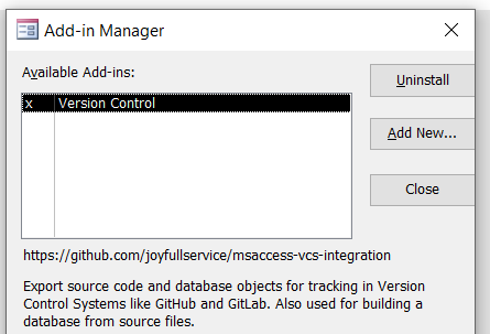 Says its "installed" in the add in manager but its disabled in the options menu · Issue #28 ...