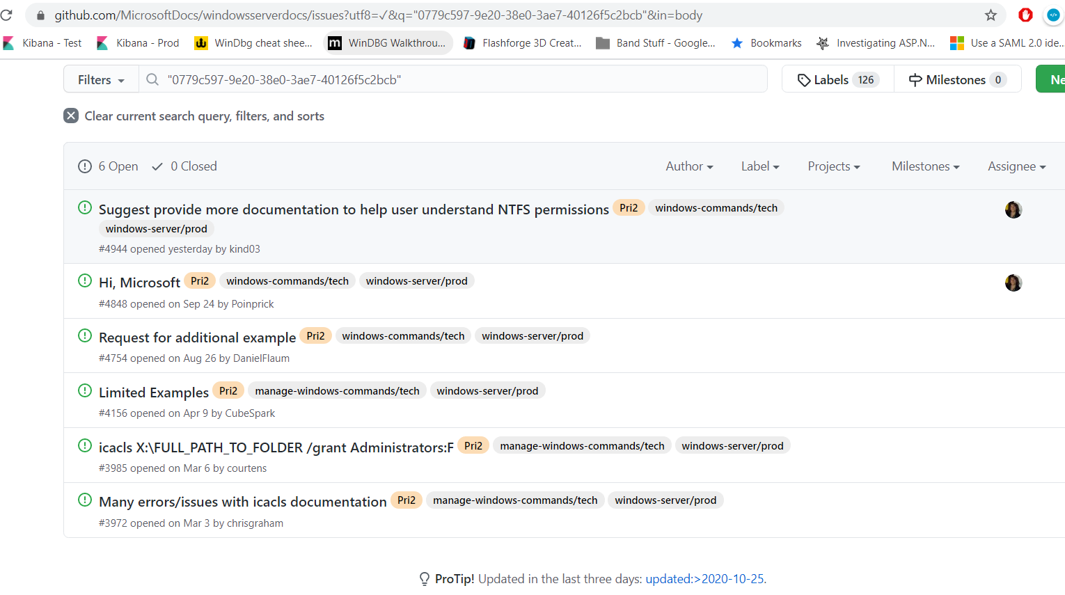 icacls preserves the canonical order of ACE entries as: · Issue #1344 · MicrosoftDocs ...