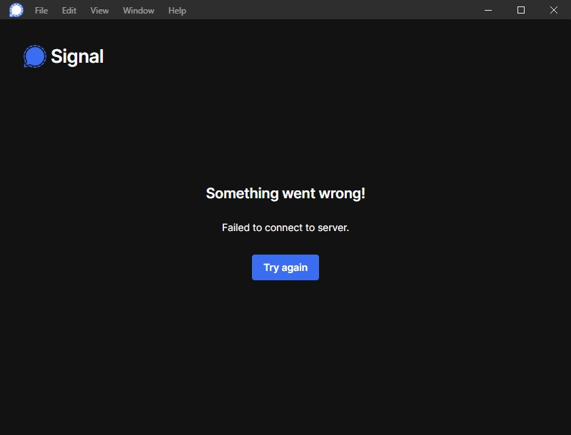 Desktop Client Fails To Connect · Issue 6336 · Signalapp Signal Desktop · Github