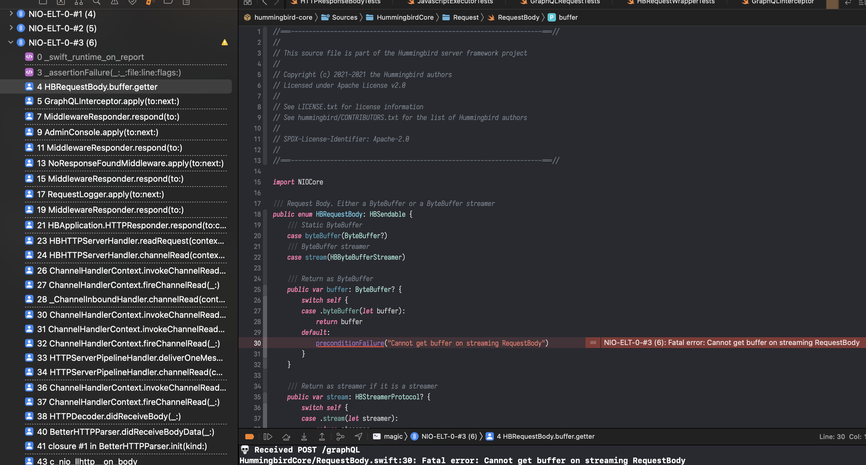 Handling incoming request with stream body · Issue #146 · hummingbird-project/hummingbird · GitHub