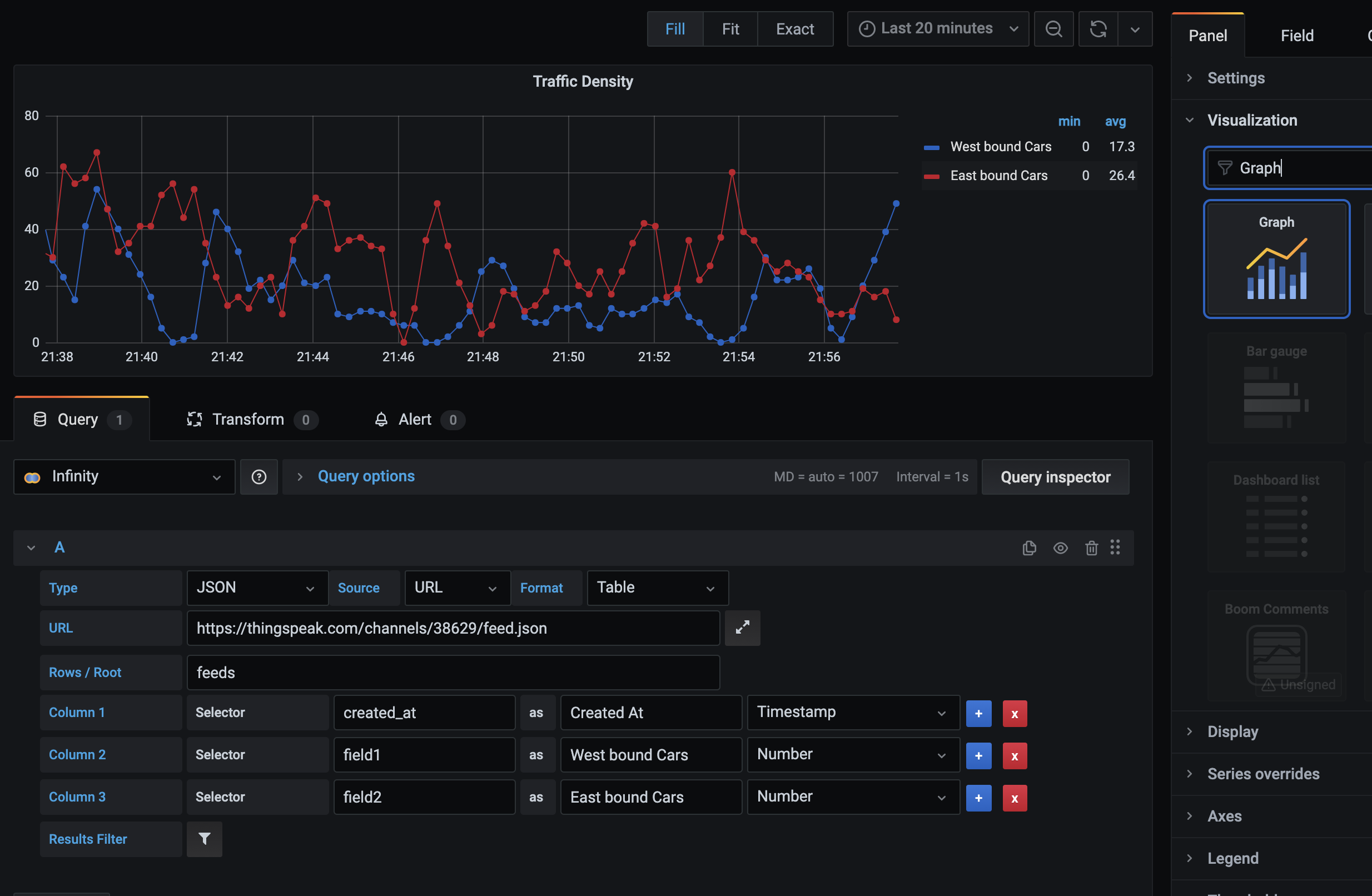 JSON Example Yesoreyeram Grafana infinity datasource Discussion 34
