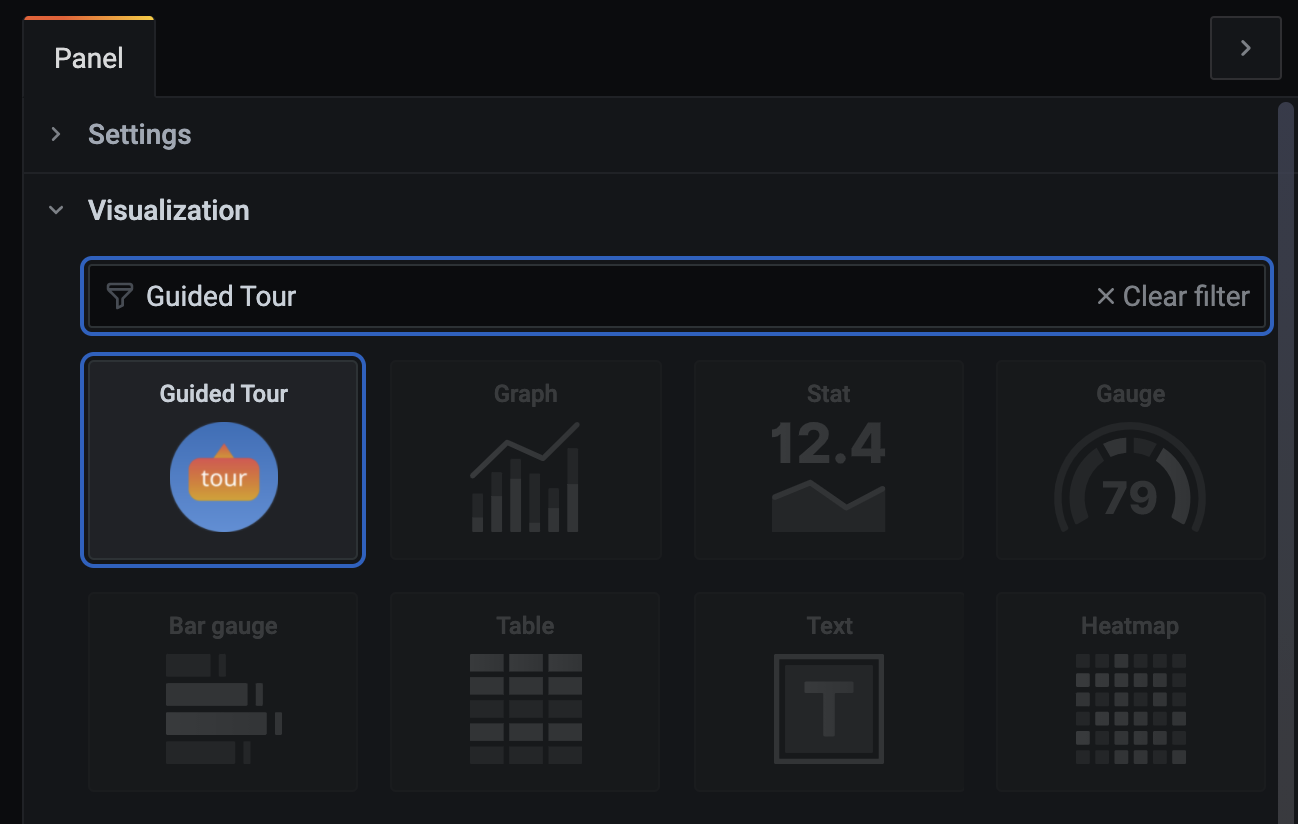 Guided Tour Panel · Issue #1 · grafana/grafana-guidedtour-panel · GitHub