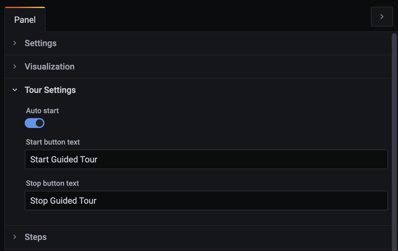 Guided Tour Panel · Issue #1 · grafana/grafana-guidedtour-panel · GitHub