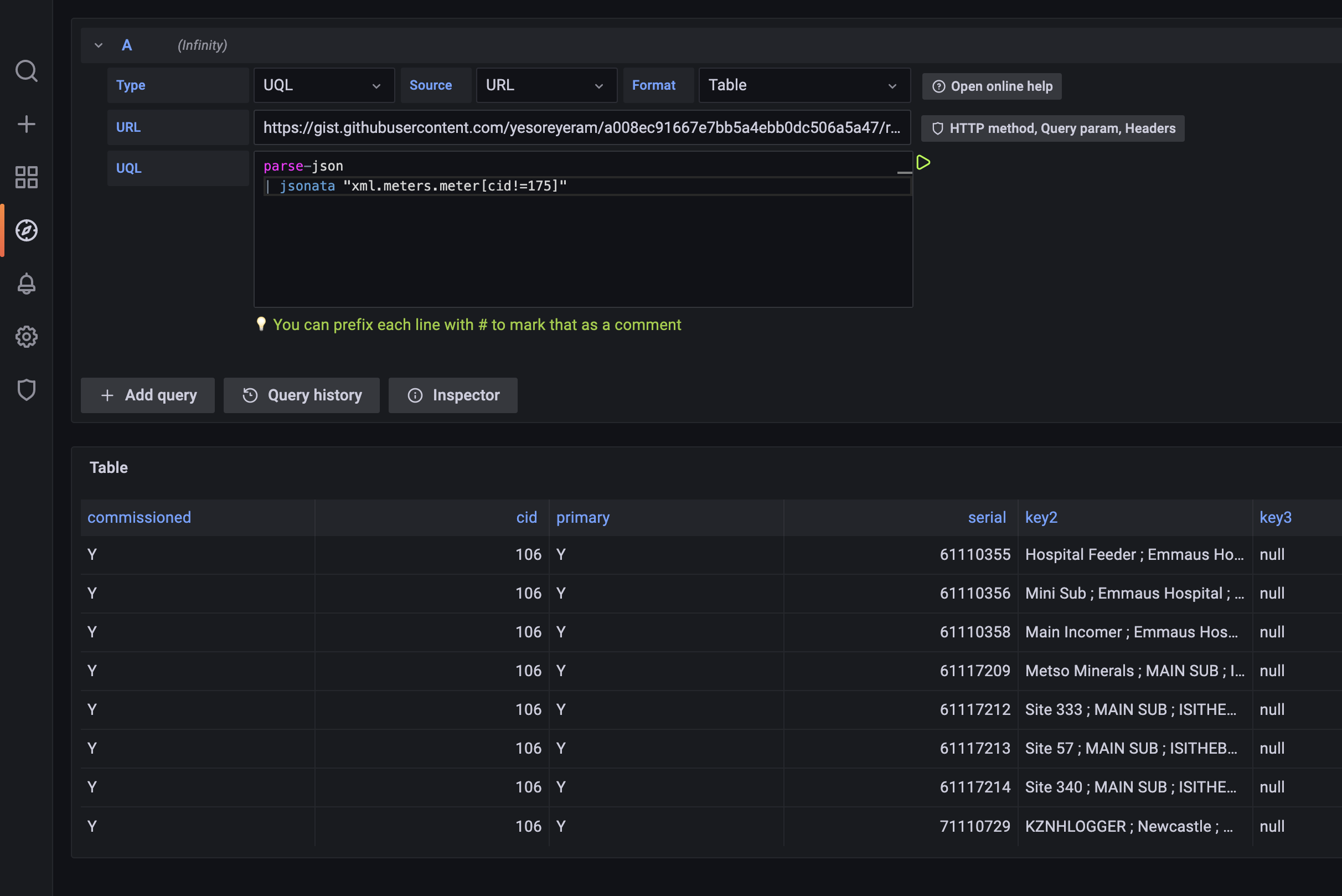 XML TREE TEASER · grafana grafana-infinity-datasource · Discussion #303 · GitHub