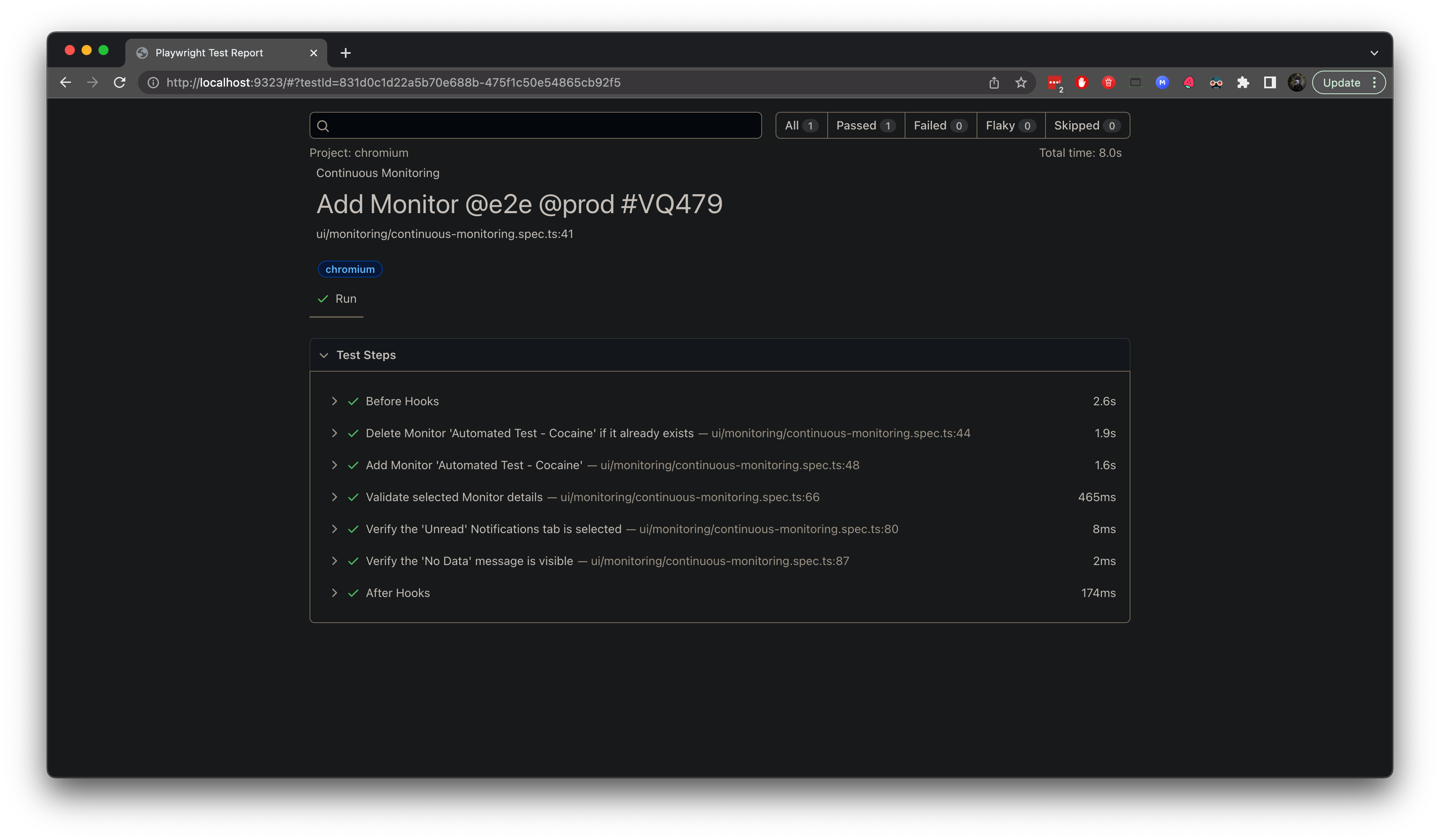 Bug Html Reporter Doesnt Show One Of The Steps · Issue 21423 · Microsoftplaywright · Github 5131