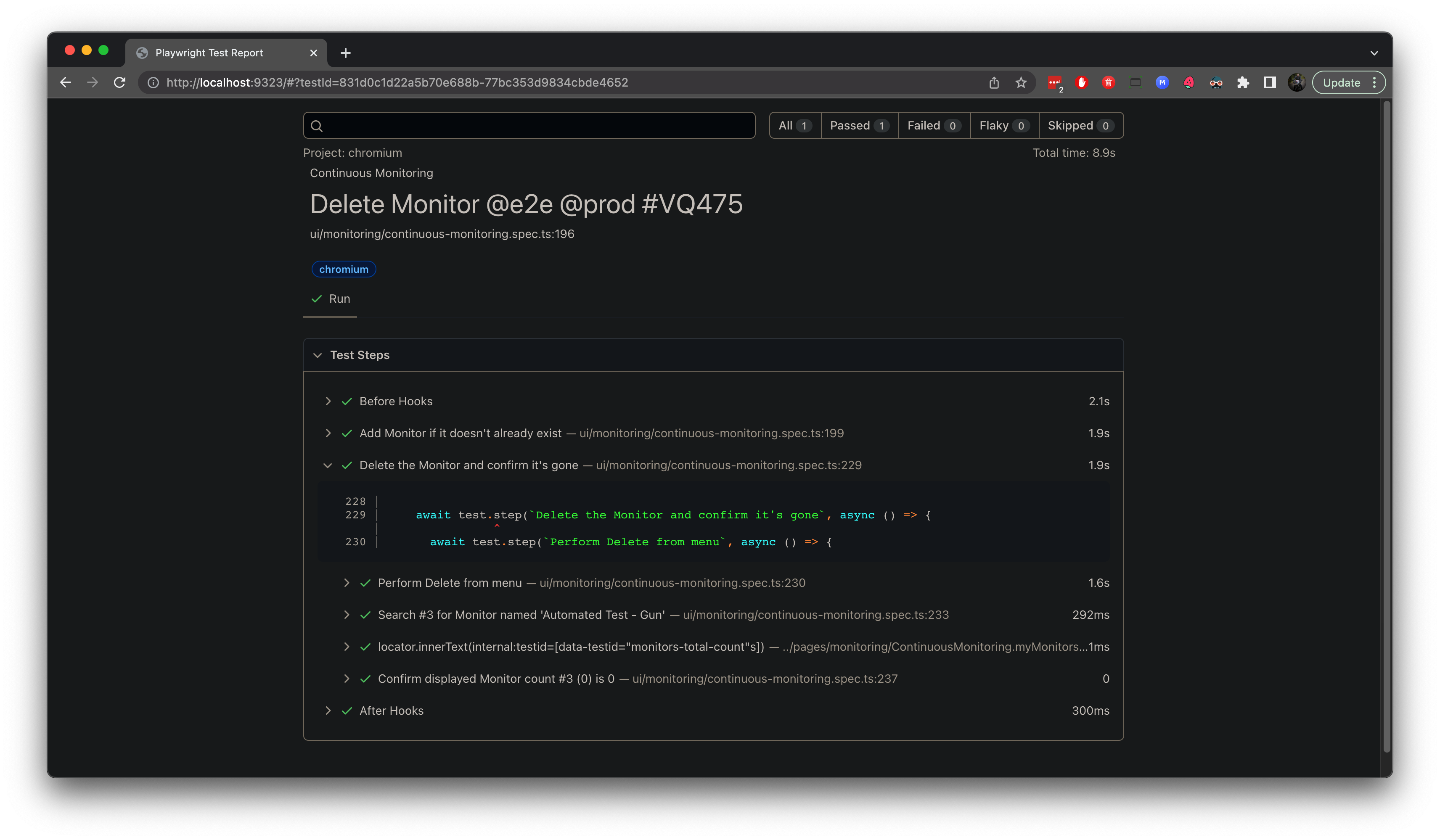 Bug Html Reporter Doesnt Show One Of The Steps · Issue 21423 · Microsoftplaywright · Github