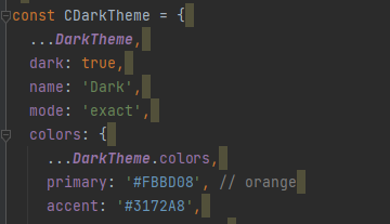 Darktheme Exact Mode not working as expected · Issue #2892 · callstack/react-native-paper · GitHub