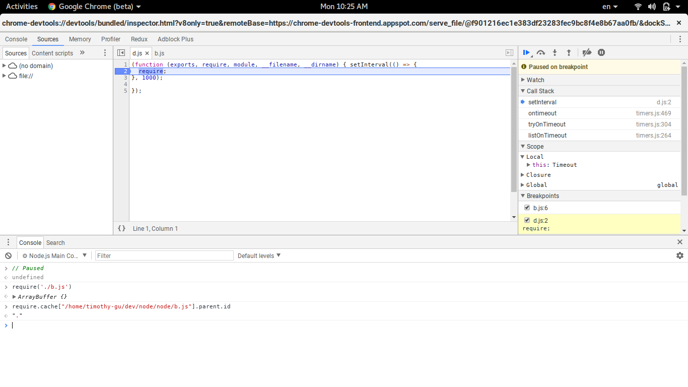 Inspector Console Require Is Not Defined · Issue 14436 · Nodejsnode · Github