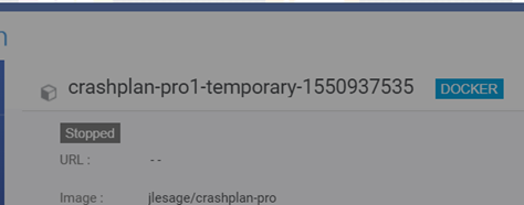 Storage folder not visible in CrashPlan application · Issue #119 · jlesage/docker-crashplan-pro ...