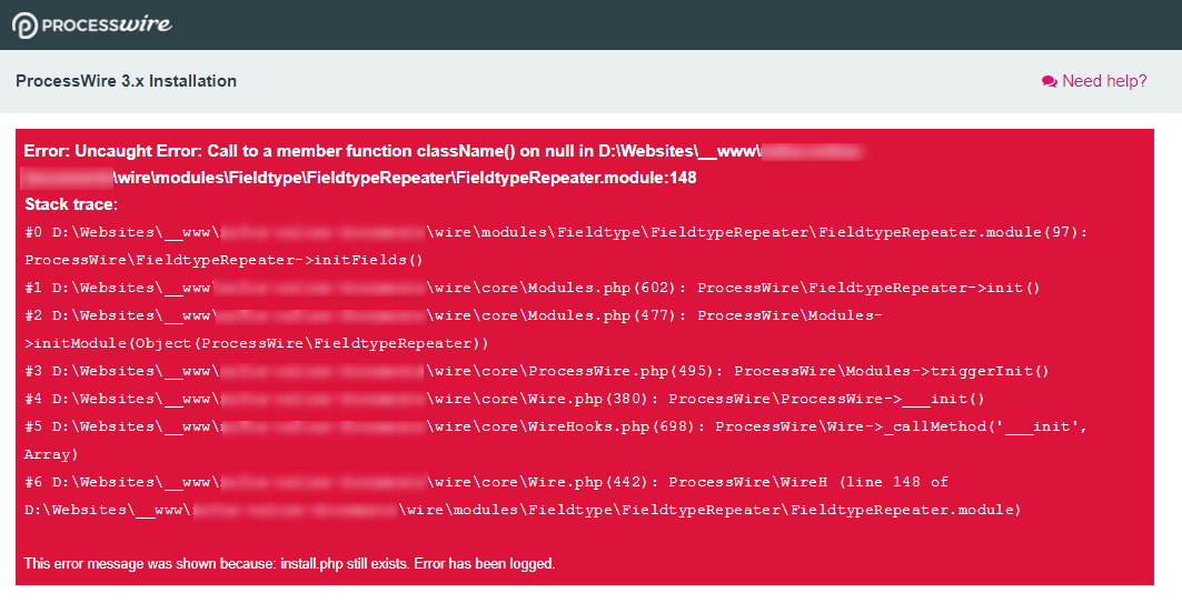 Module cache causes issues at installation when using custom site profile · Issue #377 ...
