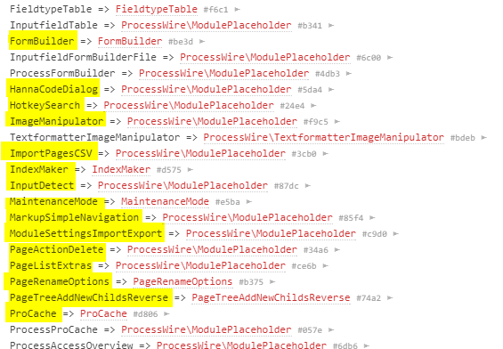 Wire Modules Not Containing All Modules · Issue 398 · Processwire Processwire Issues · Github