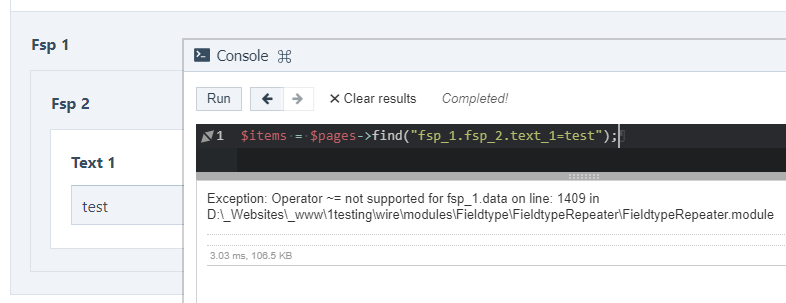 Selector error with nested FieldsetPage · Issue #826 · processwire/processwire-issues · GitHub