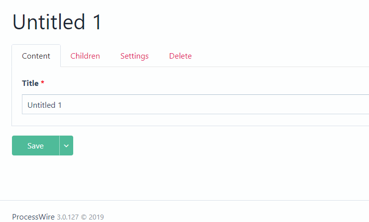 Page name anomolies for page titled "Untitled 1" · Issue #666 · processwire/processwire-issues ...