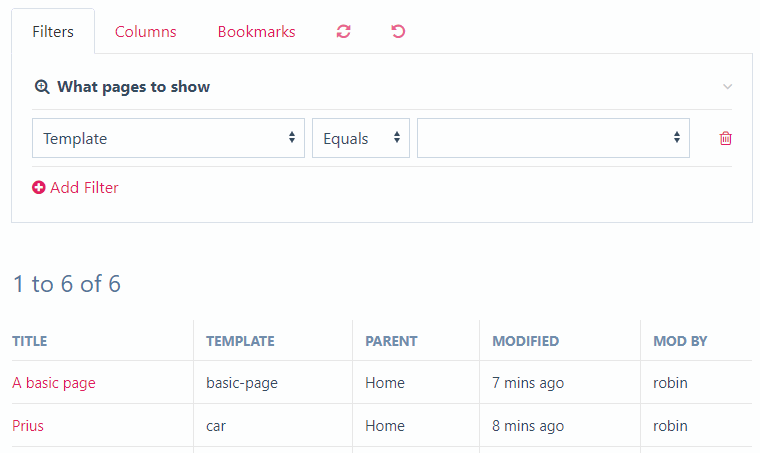 Lister: field labels refresh one reload too late · Issue #832 · processwire/processwire-issues ...