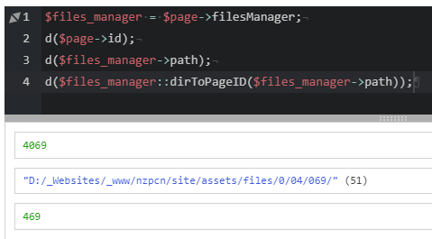 PagefilesManager::dirToPageID() doesn't work correctly with $config->pagefileExtendedPaths ...