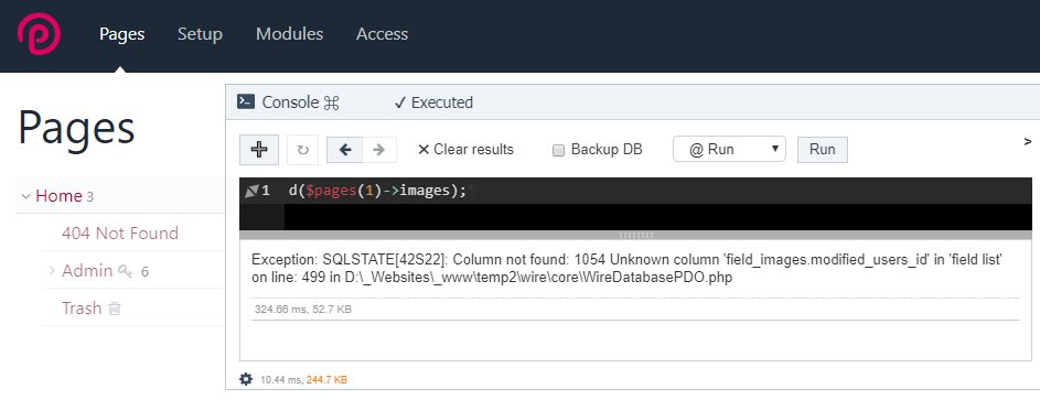 Extended file and image properties feature causes errors with existing site profiles · Issue ...