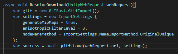 Cant ever load from file? · Issue #366 · atteneder/glTFast · GitHub