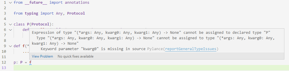 False positive of function conformance · Issue #2370 · microsoft ...