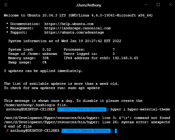 Do themes work the same on Windows? · Issue #6254 · vercel/hyper · GitHub