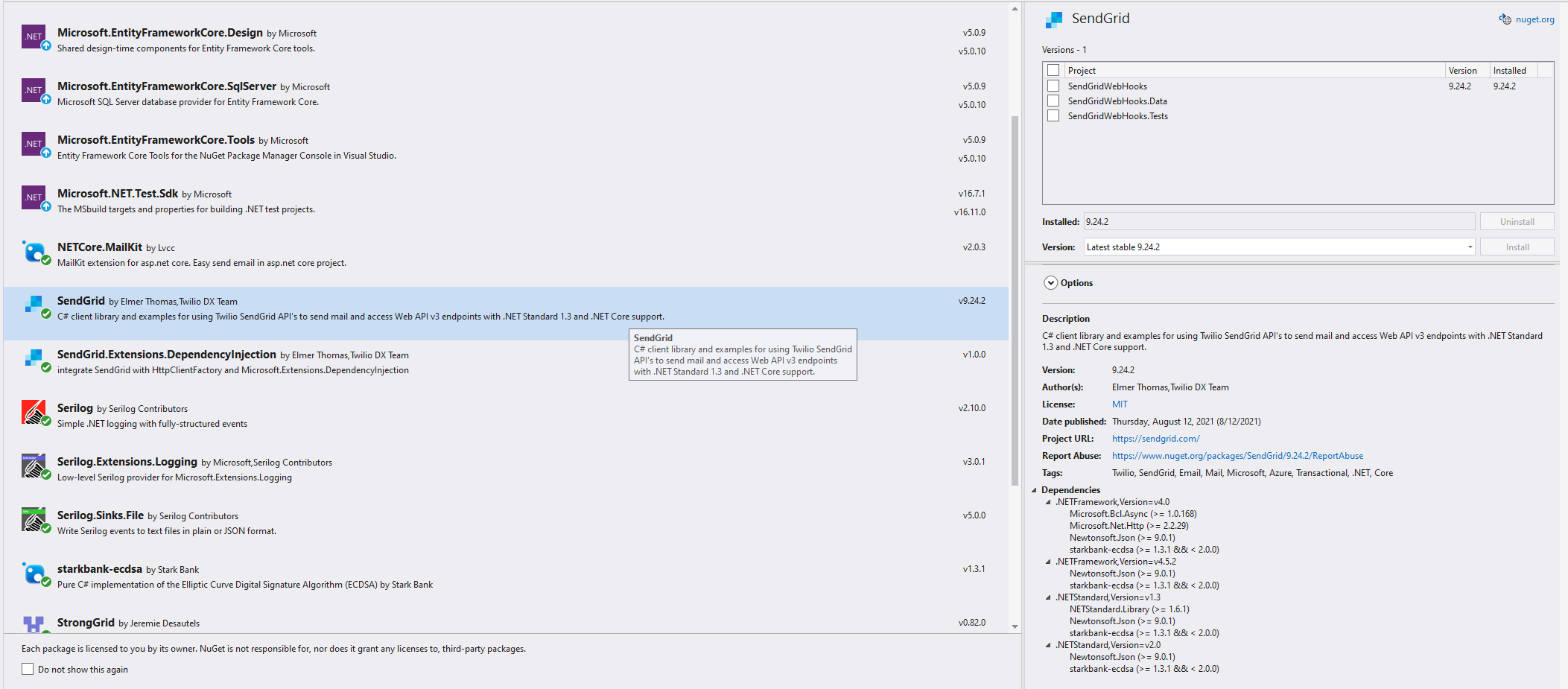 Signed Webhook Authentication Failing in .NET Core 5 Web API · Issue #1131 · sendgrid/sendgrid ...