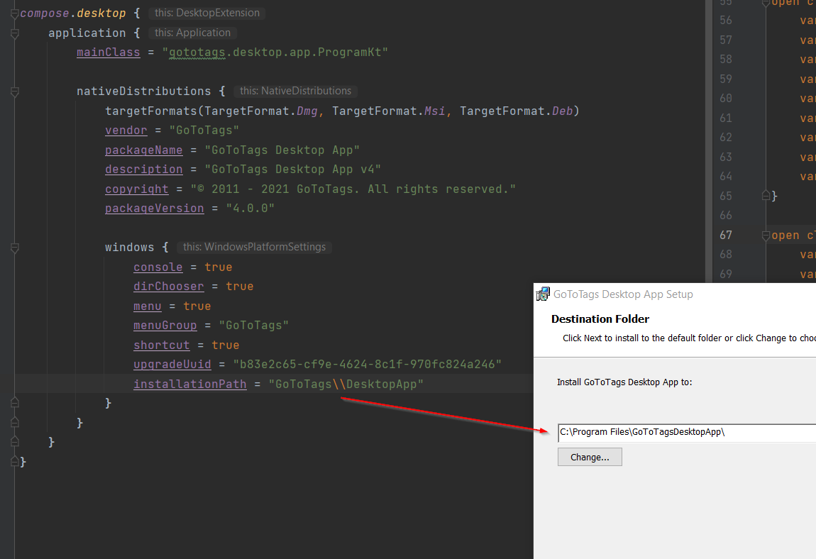 Windows Package doesnt allow backslash in installationPath · Issue #1074 · JetBrains/compose ...